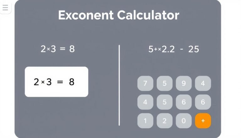 Exponent Calculator: Calculate Powers & Exponents Easily