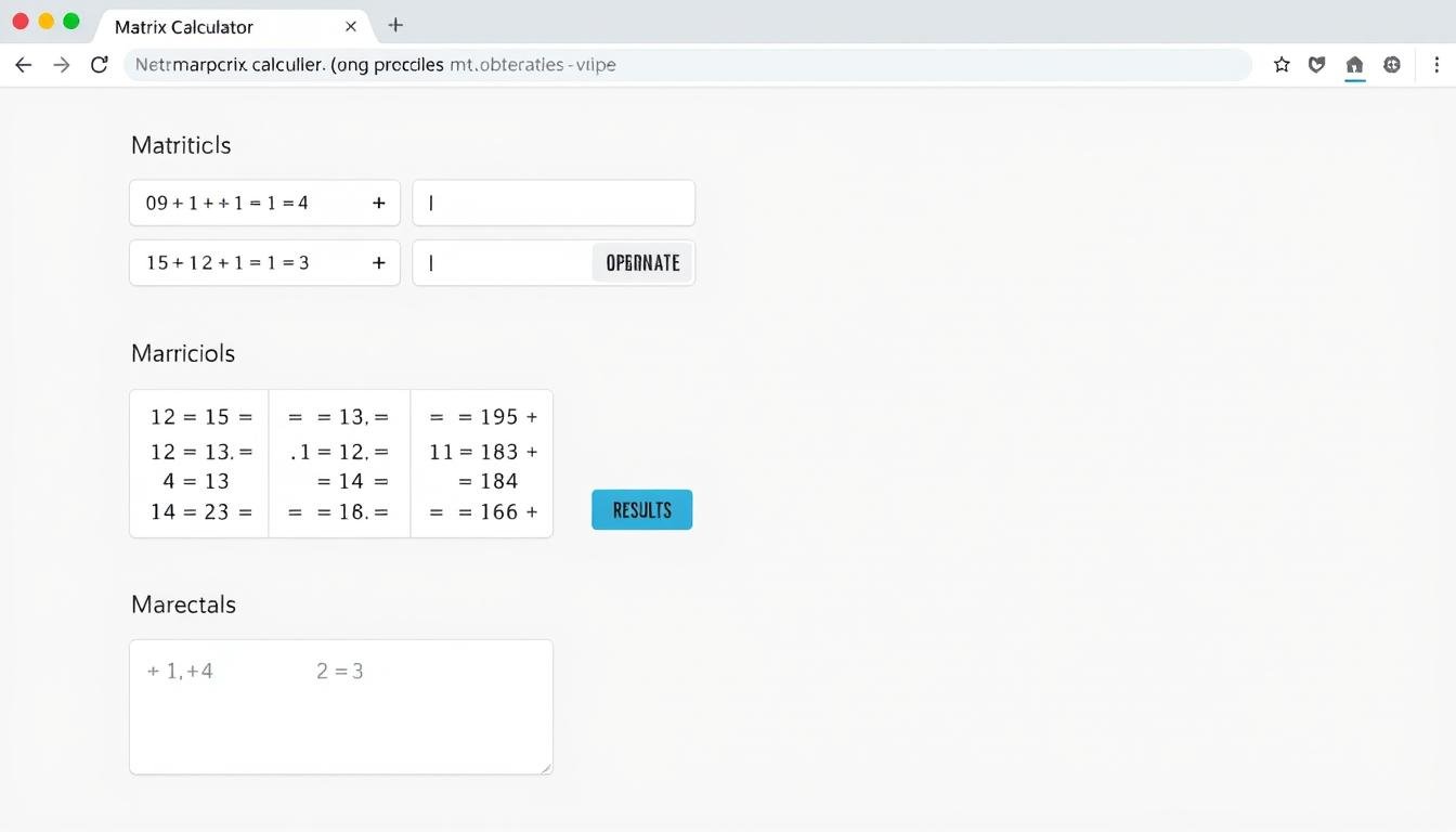 Matrix Calculator: Solve Complex Matrix Operations Online